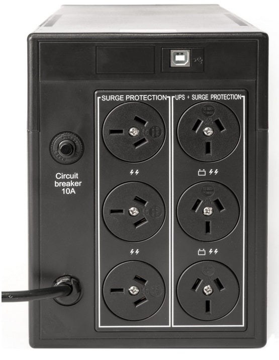 PowerShield Defender 2000VA / 1200W Line Interactive Tower UPS with AV ...