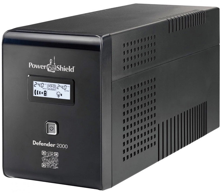 PowerShield Defender 2000VA / 1200W Line Interactive Tower UPS with AV ...