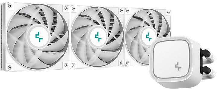 DeepCool LE720 WHITE 360mm ARGB AIO LIQUID COOLER – Worldwide PC Australia