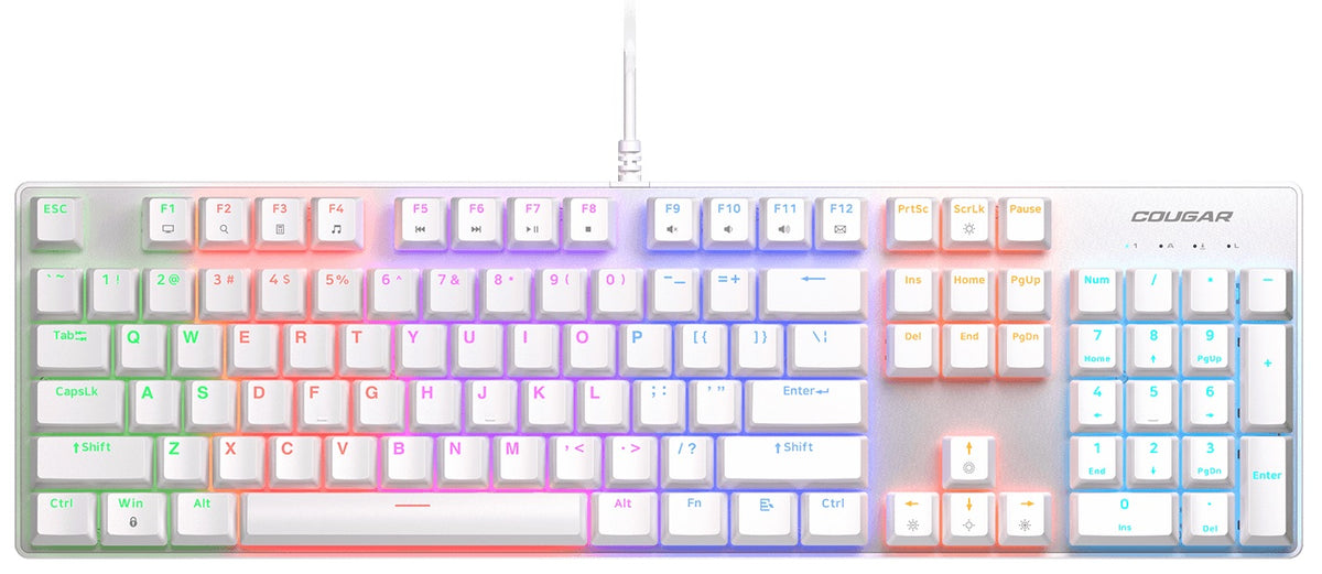 Cougar ULTIMUS EX WHITE mechanical gaming keyboard – Worldwide PC Australia
